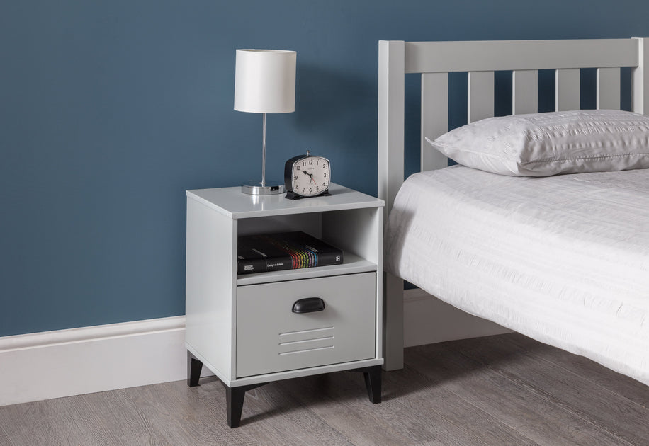 Lakers Locker 1 Drawer Bedside Table – Exmouth Bed & Pine Centre